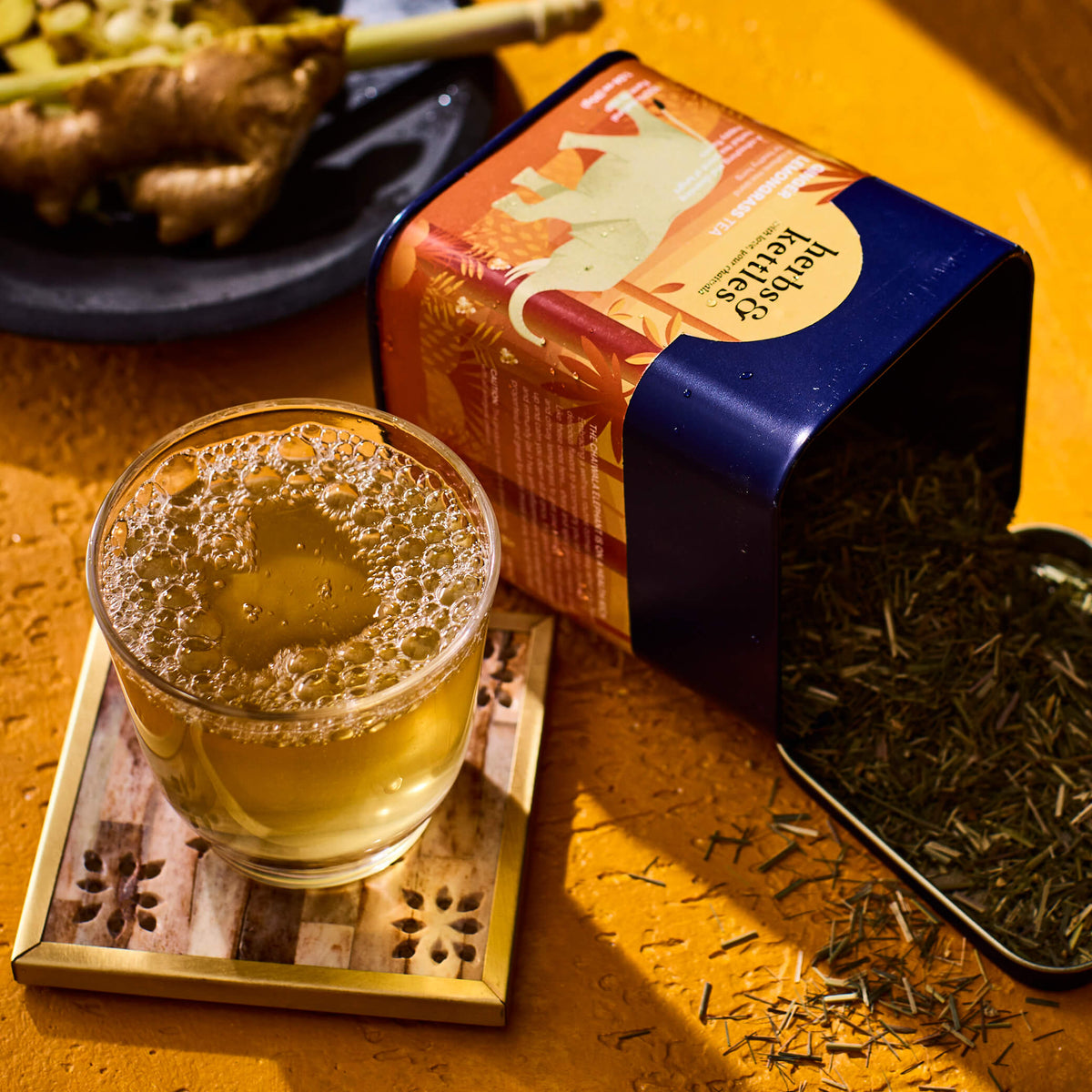Buy Ginger Lemongrass Herbal Tea and Premium Indian Teas Online