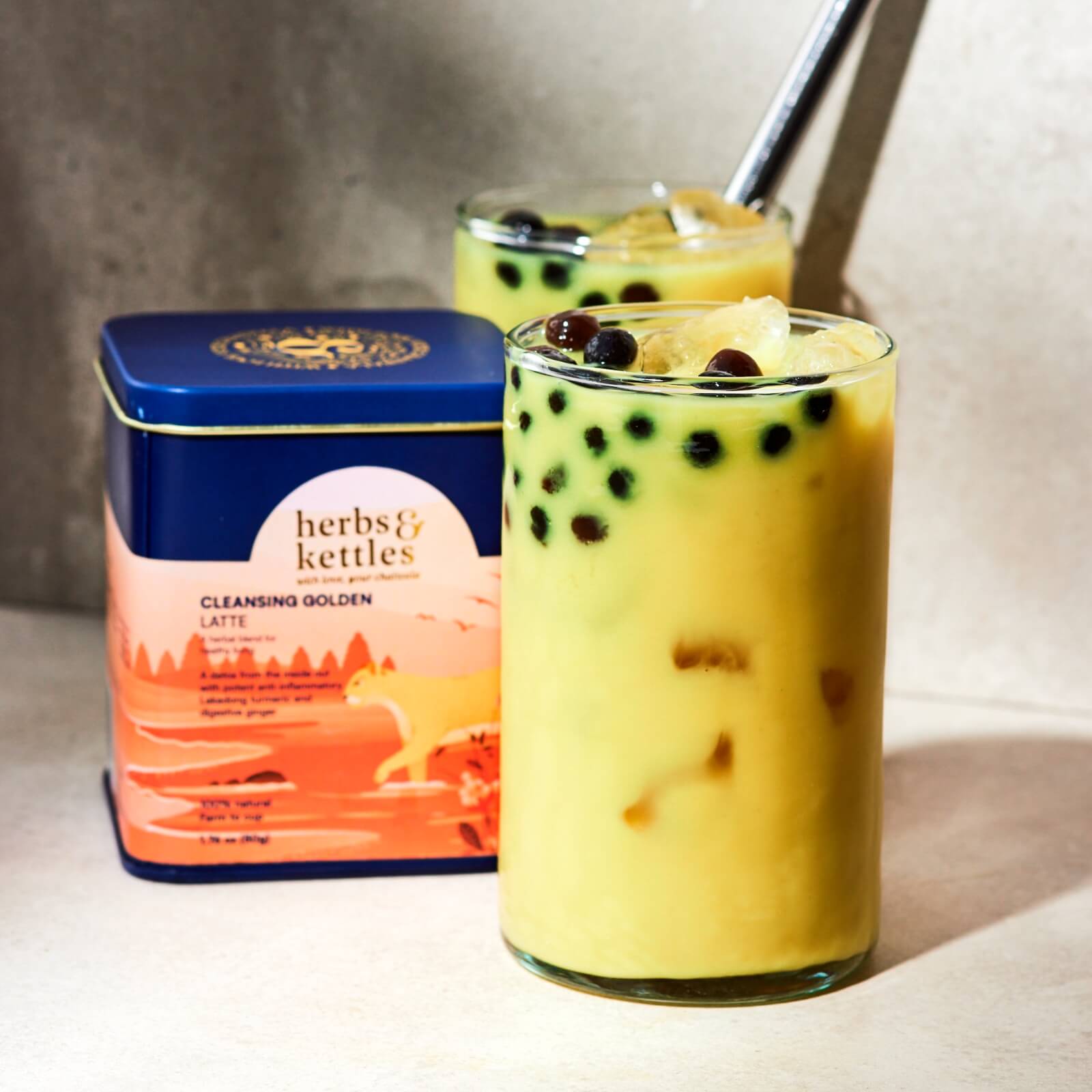 Buy Cleansing Golden Latte Boba Kit and Premium Indian Teas Online