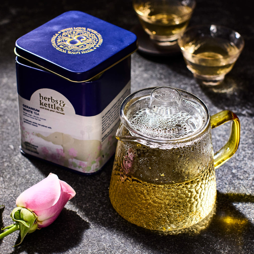 Buy Geranium White Tea and Premium Indian Teas Online