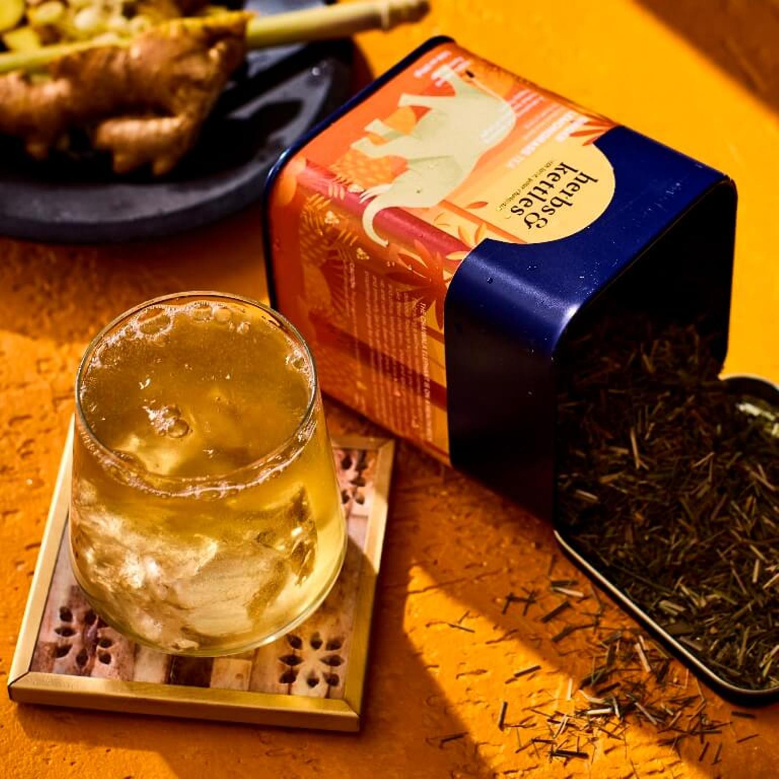 Buy Ginger Lemongrass Herbal Tea and Premium Indian Teas Online