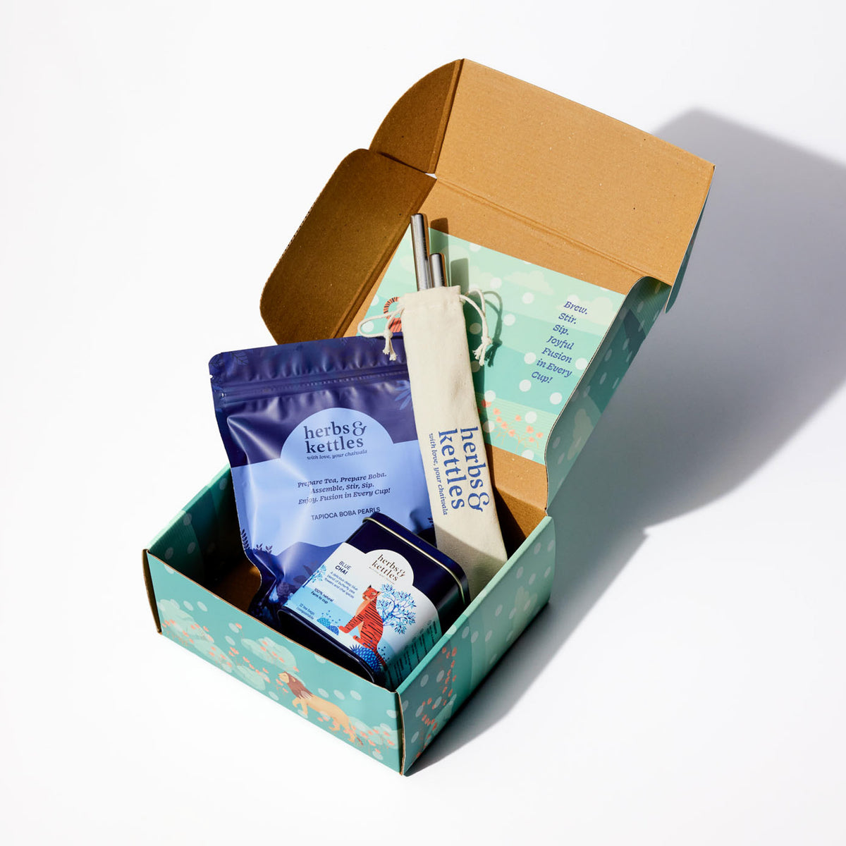 Buy Blue Chai Boba Kit and Premium Indian Teas Online