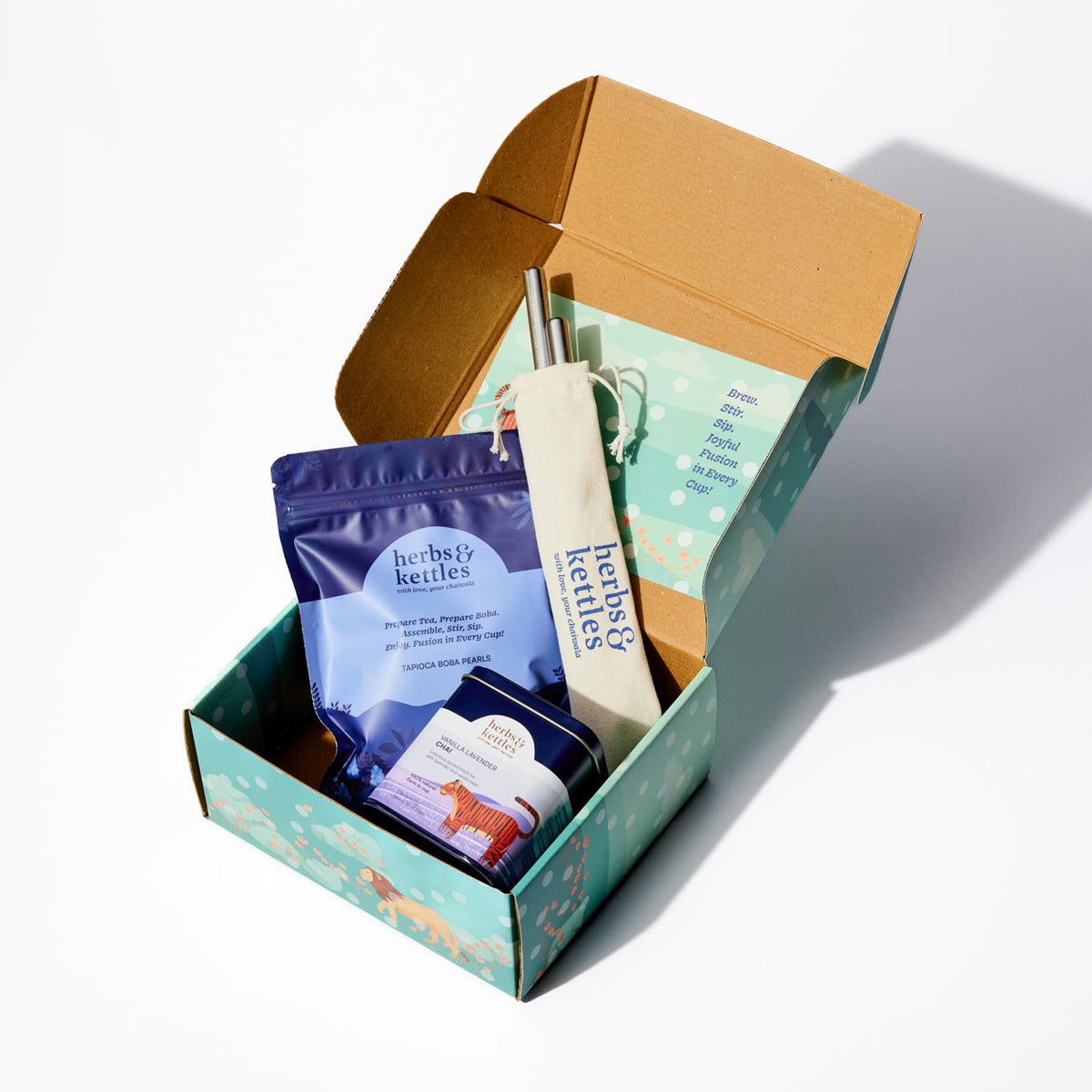 Buy Vanilla Lavender Chai Boba Kit and Premium Indian Teas Online