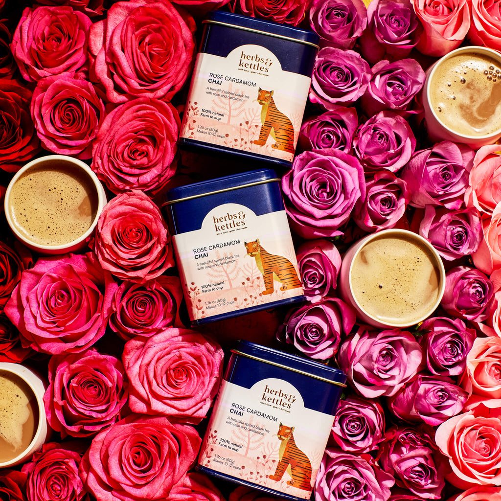 Rose Cardamom Chai: Floral Elegance and Spiced Luxury in Every Sip